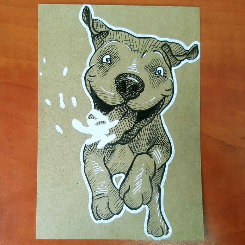 Dog Slobber Drawing