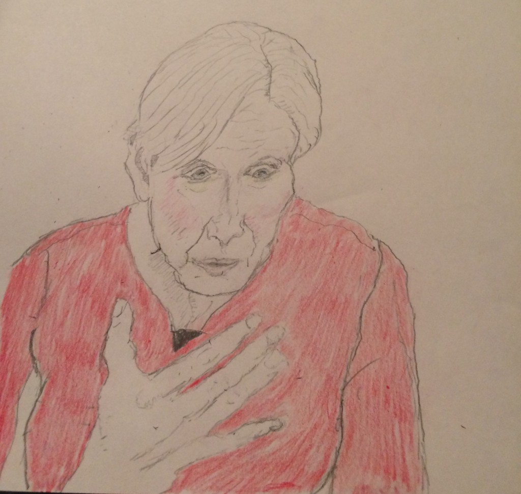 Heartburn drawing by Scott Ries | Doodle Addicts