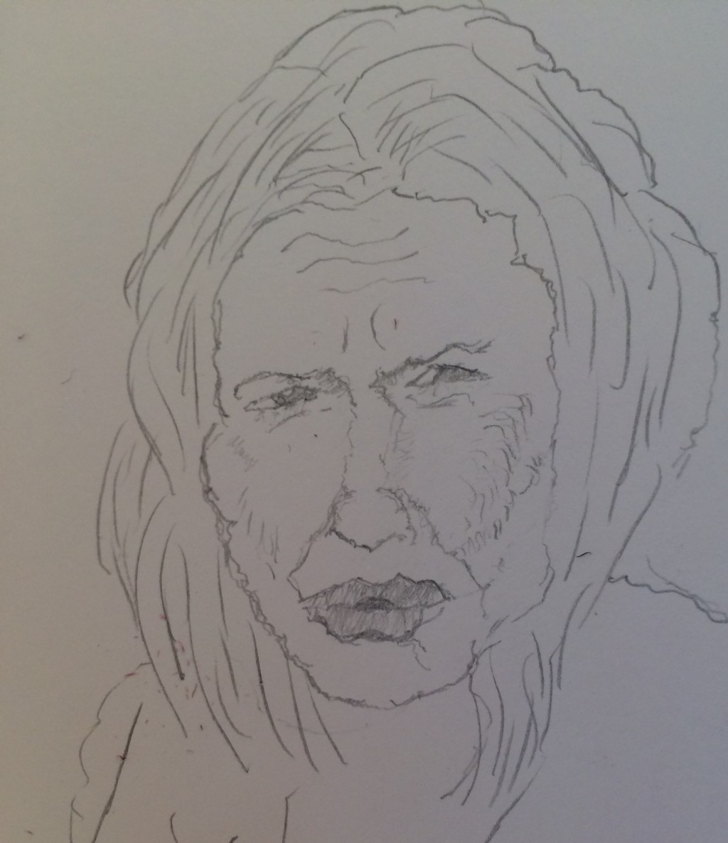 Bad Day drawing by Scott Ries | Doodle Addicts