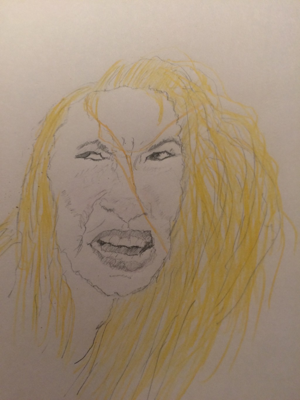 Disgusted drawing by Scott Ries | Doodle Addicts