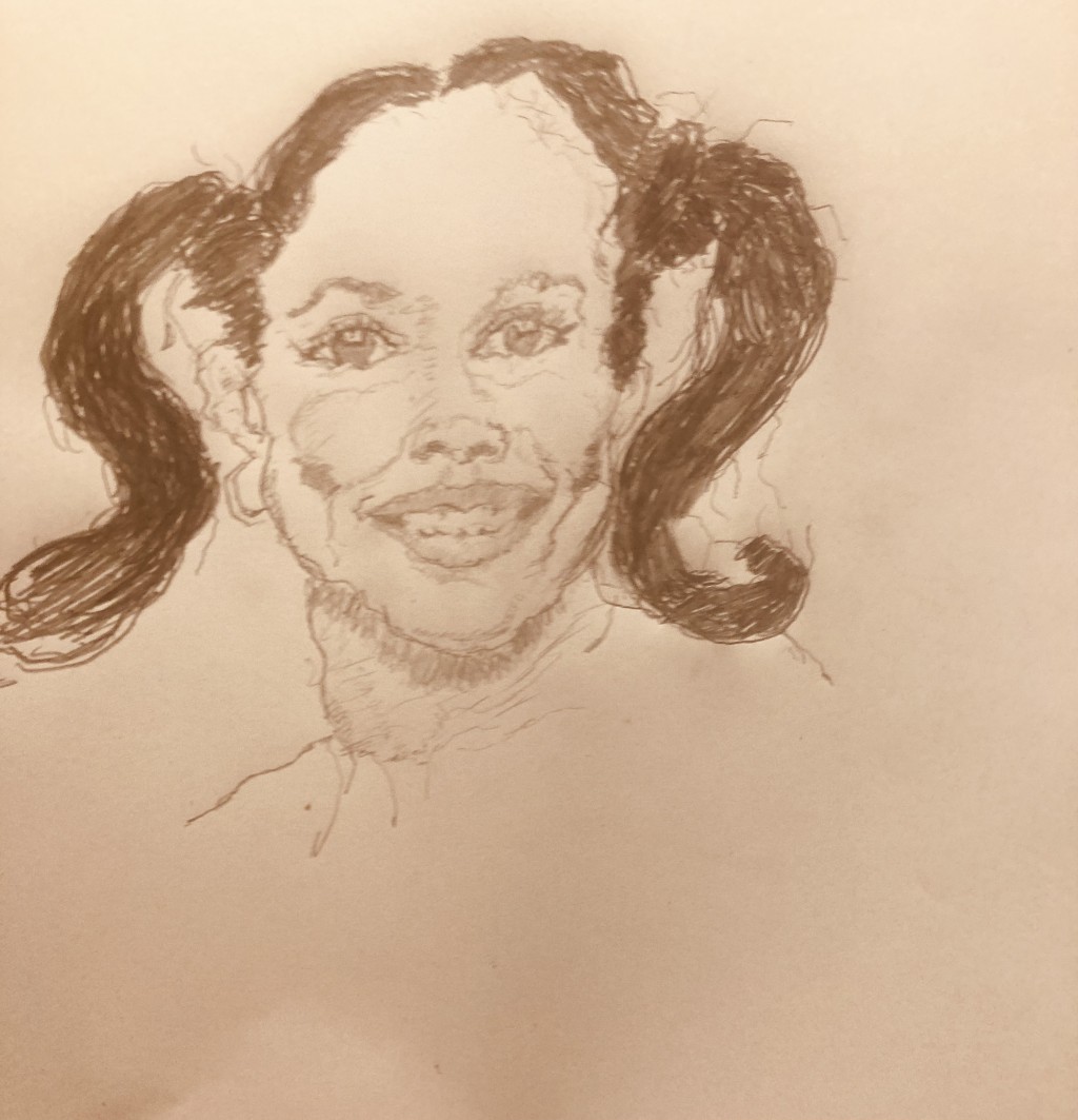 Debbie M. drawing by Scott Ries | Doodle Addicts