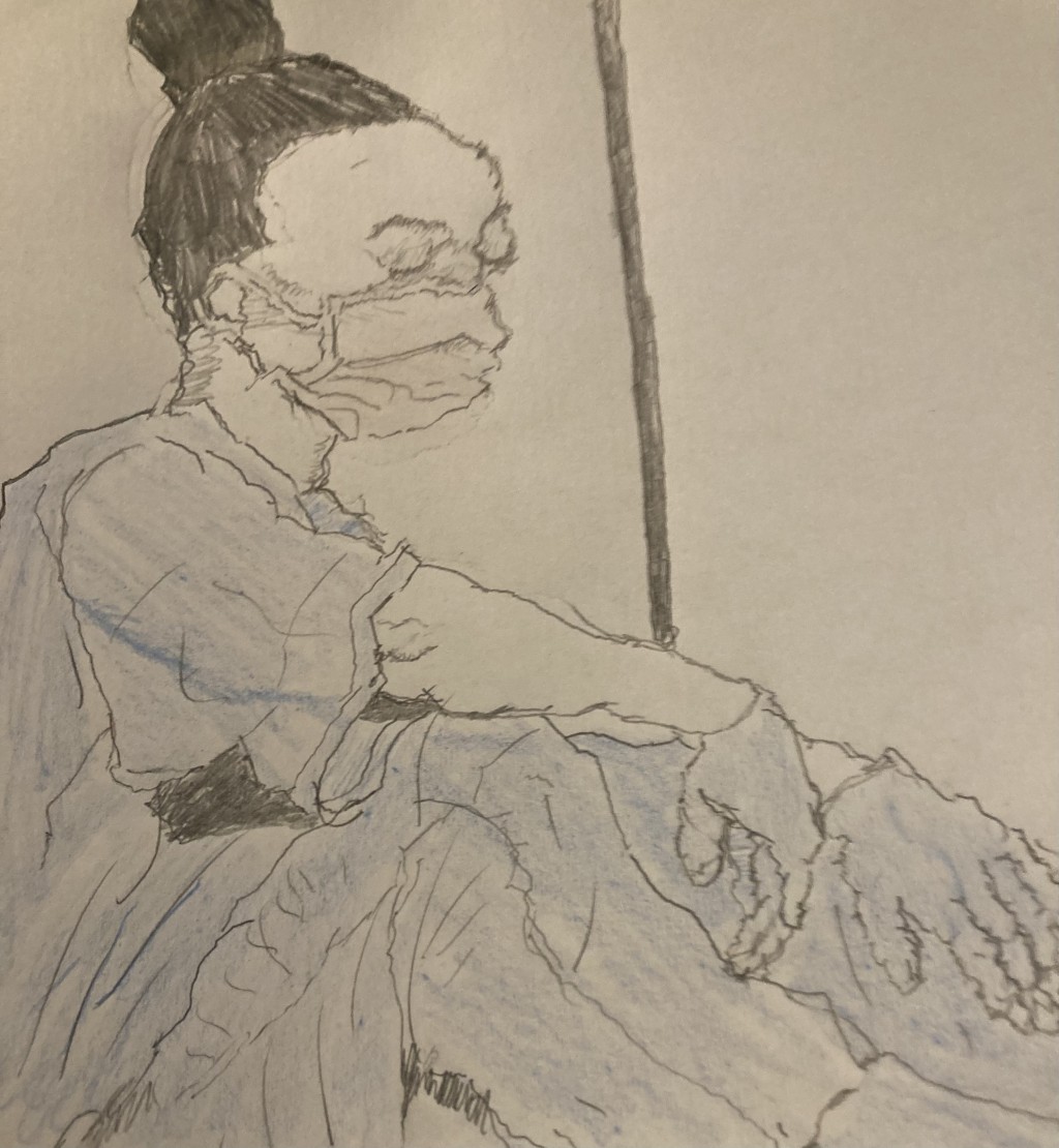 Burnout drawing by Scott Ries | Doodle Addicts