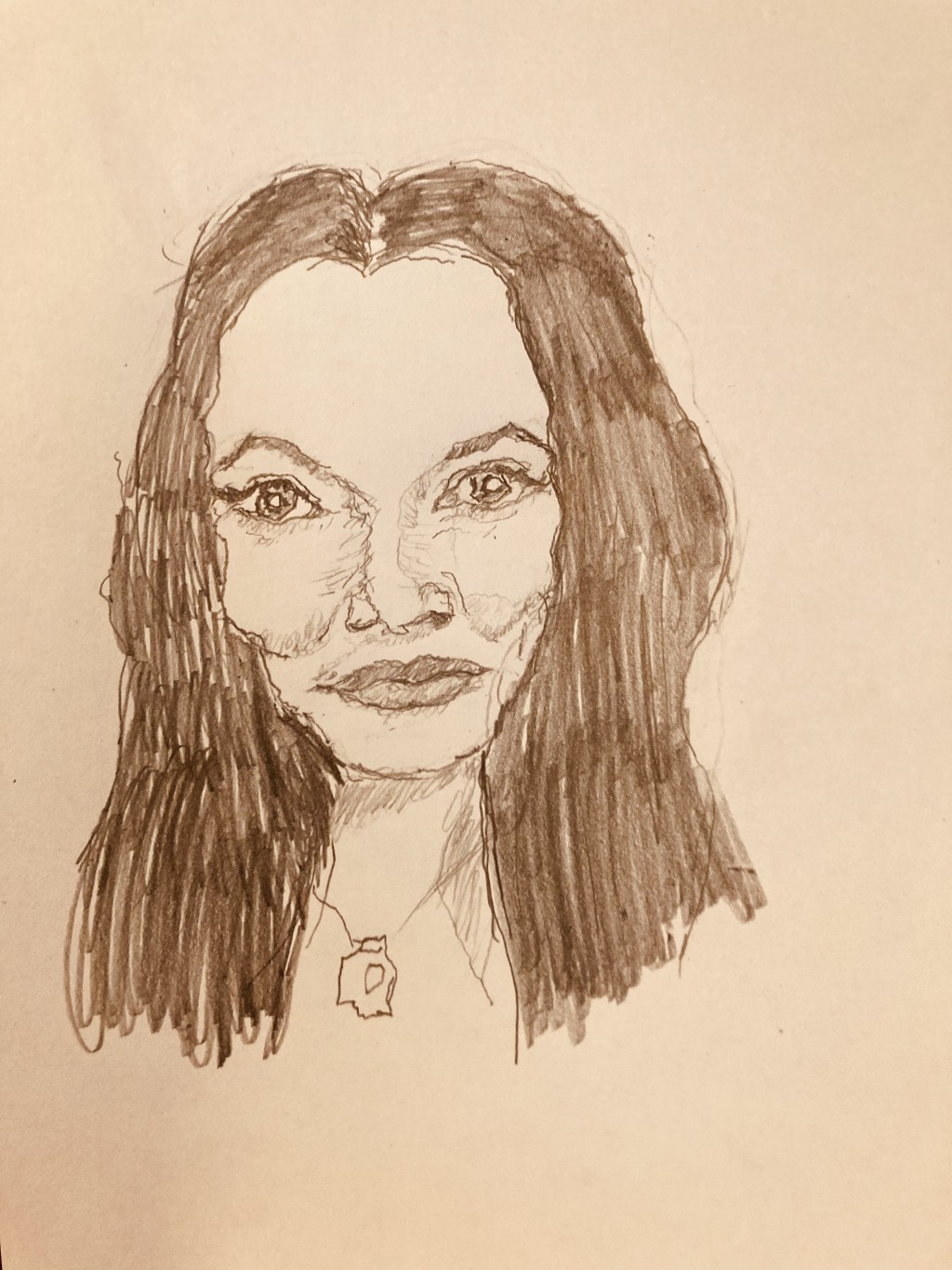 Carolyn J. drawing by Scott Ries | Doodle Addicts