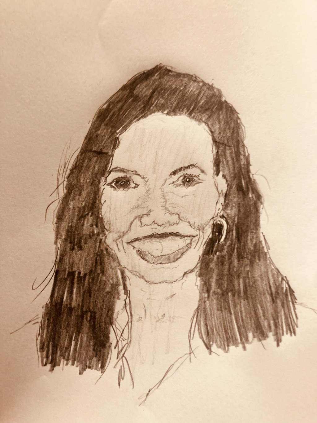 Tamara H. drawing by Scott Ries | Doodle Addicts