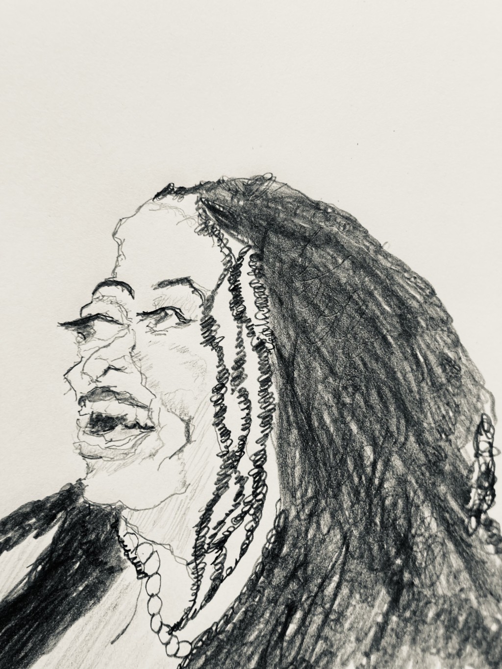 A Moment of Happiness drawing by Scott Ries | Doodle Addicts