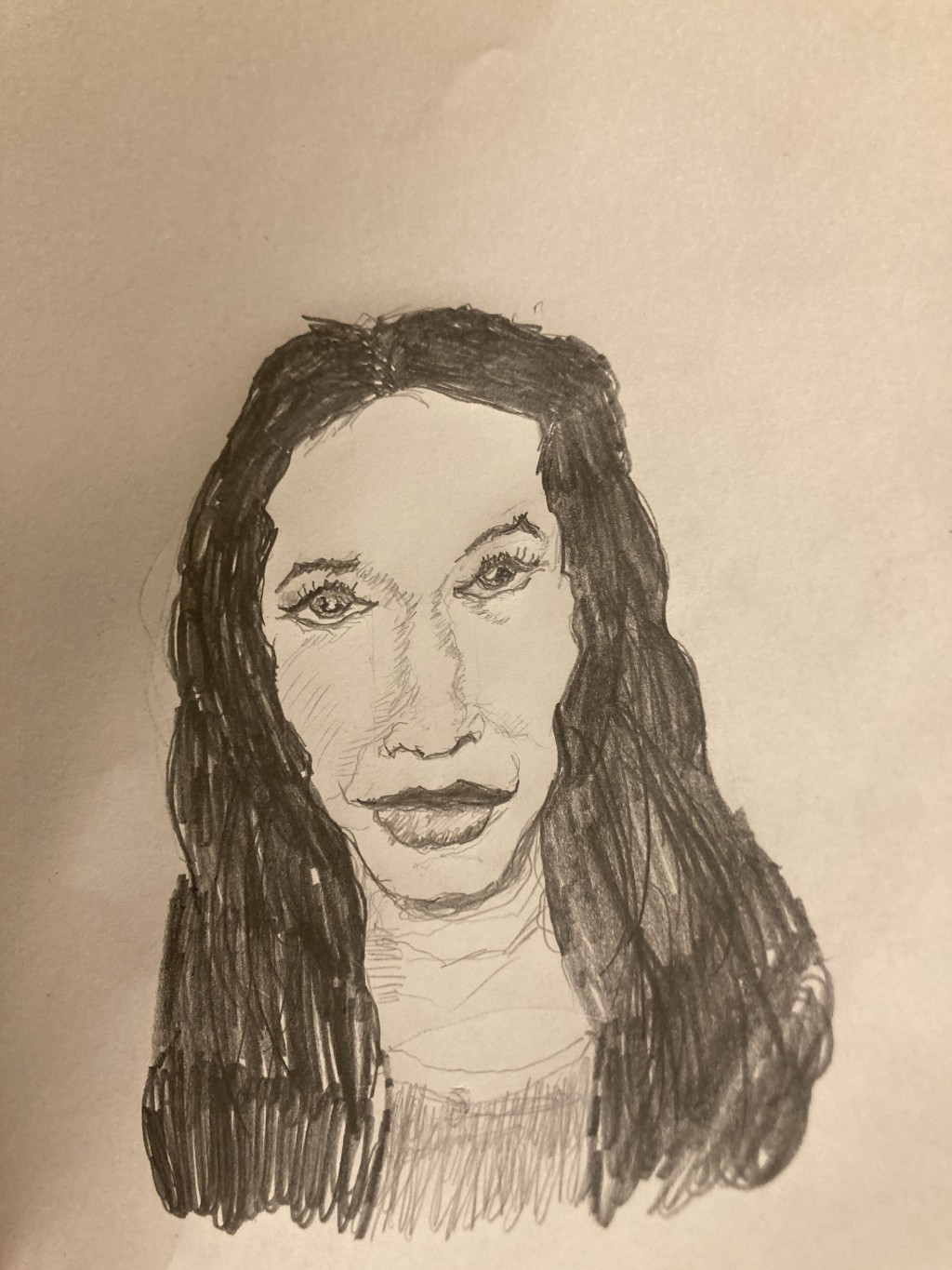 Stacey C. drawing by Scott Ries | Doodle Addicts