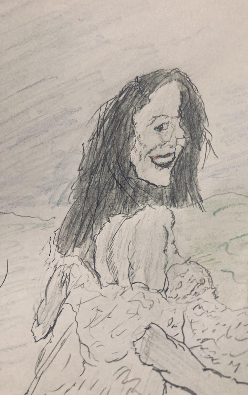 Spring Morning drawing by Scott Ries | Doodle Addicts