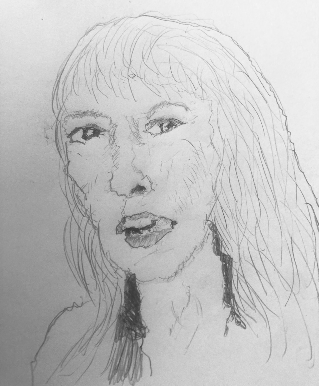 Conflicted drawing by Scott Ries | Doodle Addicts