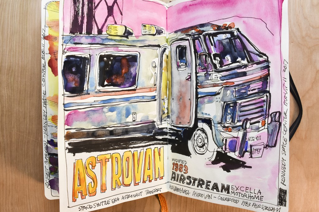 Kennedy Space Center drawing by David Terrill | Doodle Addicts