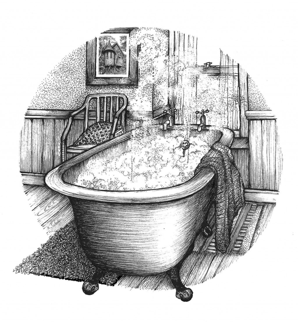 There''s no better place... drawing by Julia Hill | Doodle Addicts