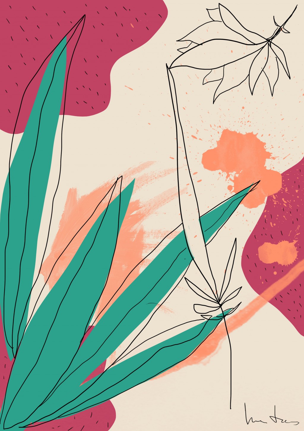 Amazonia drawing by Irene TC | Doodle Addicts