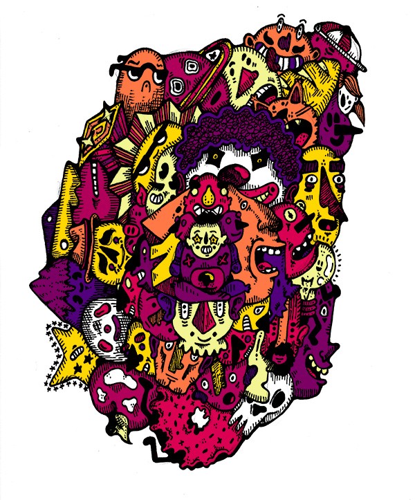 Radical Doodle drawing by Hayley Patterson | Doodle Addicts