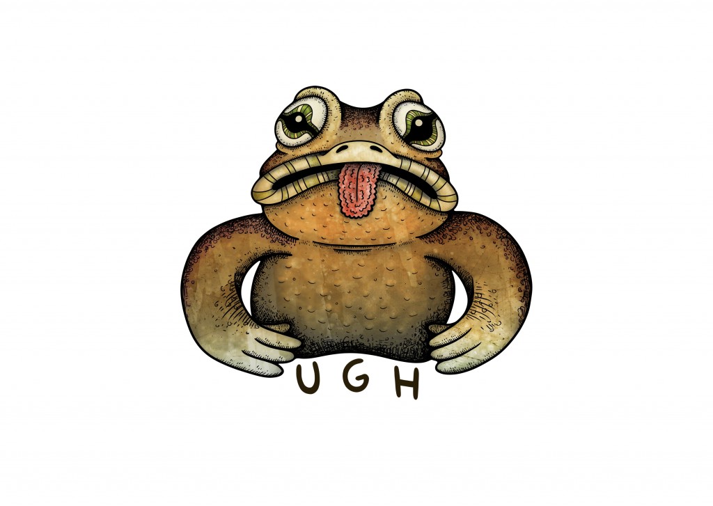 Ugh drawing by Hayley Patterson | Doodle Addicts