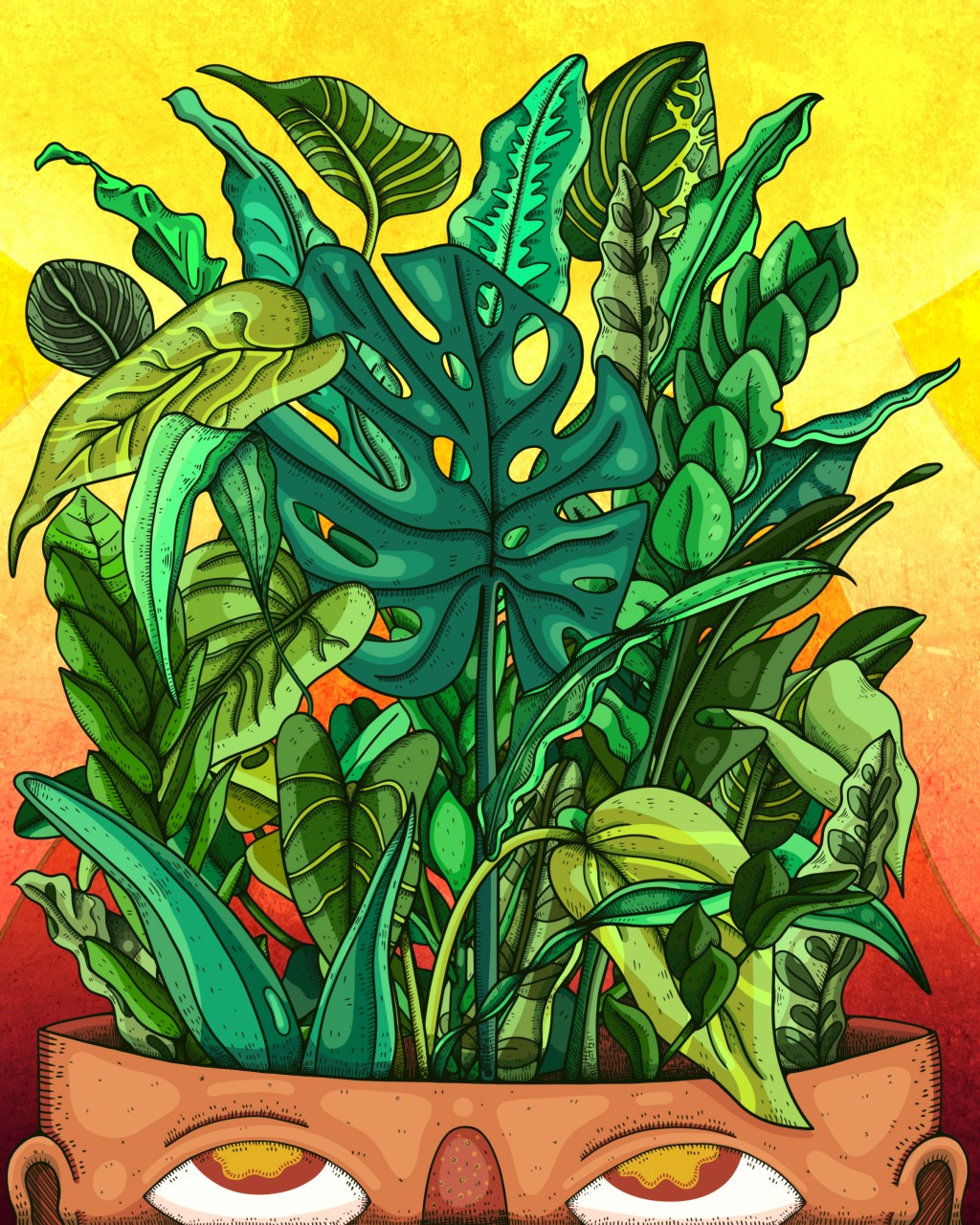 Self Growth drawing by Hayley Patterson | Doodle Addicts