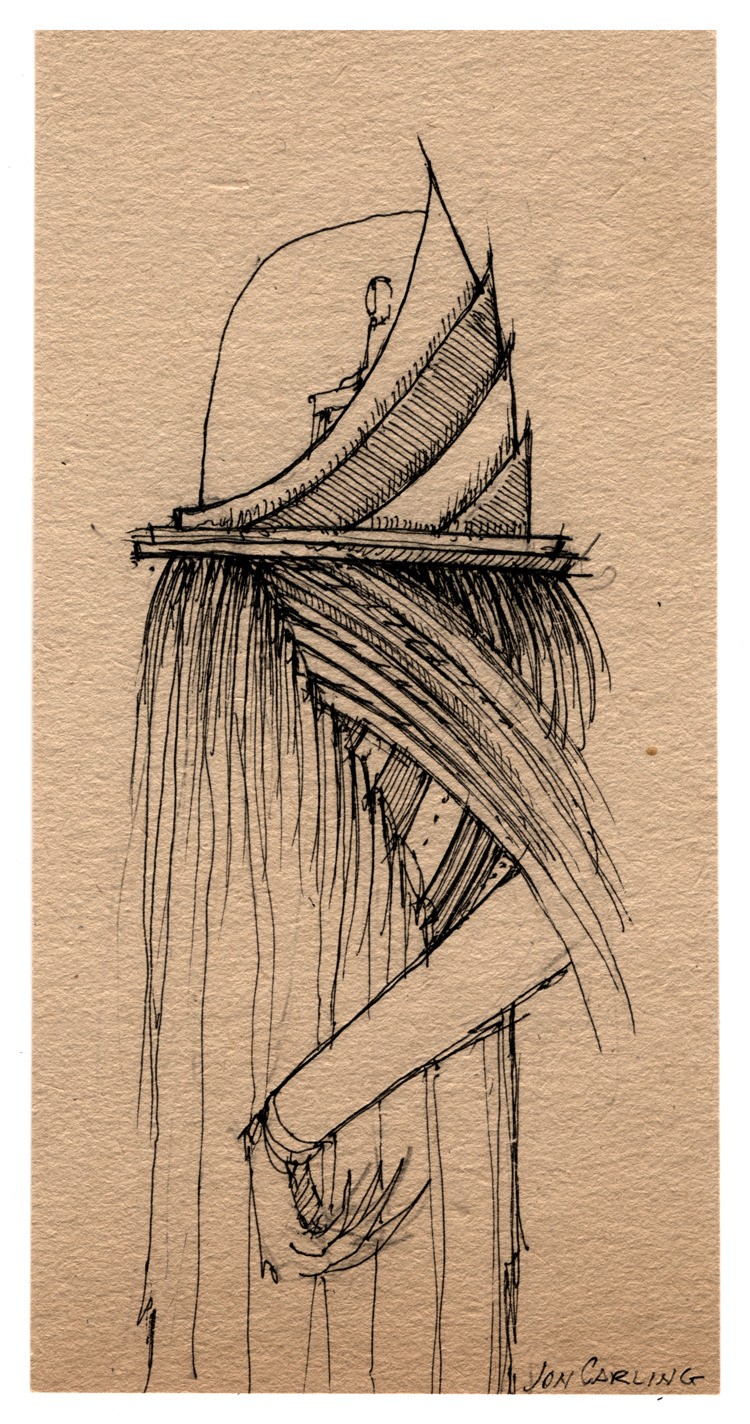 His Greatest Invention drawing by Jon Carling | Doodle Addicts