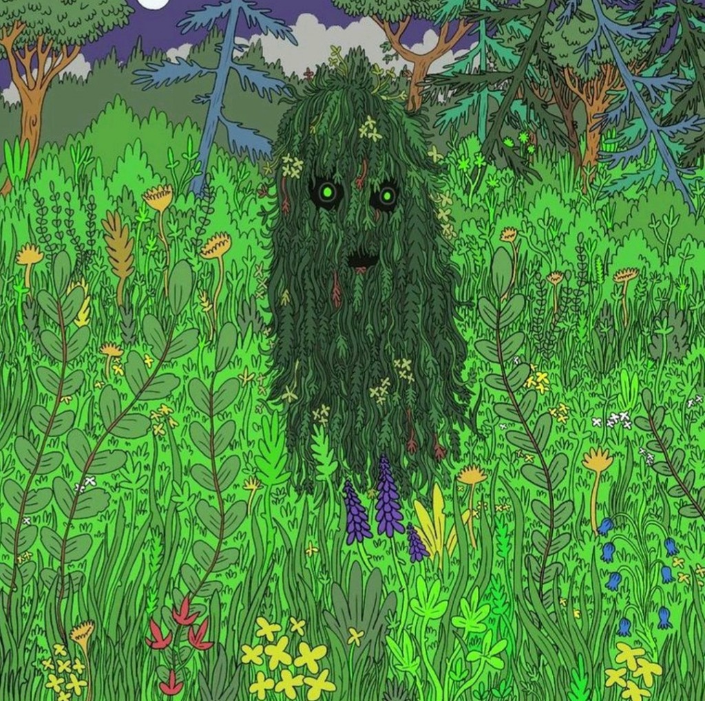 The thing from the woods drawing by Kevin Loftus | Doodle Addicts