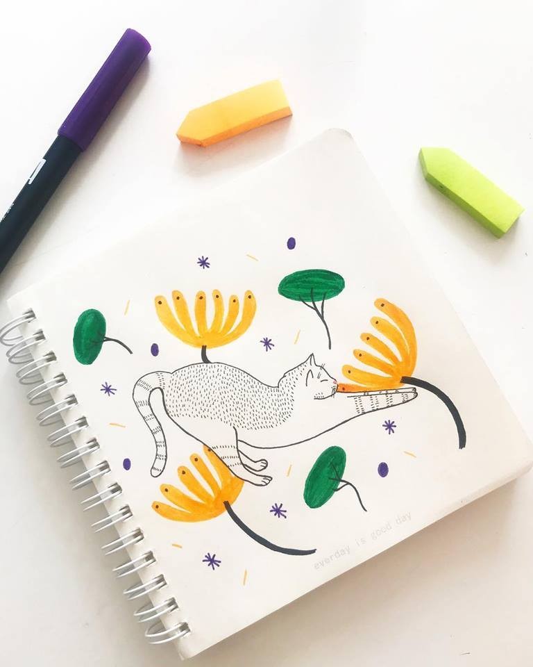 Persévérance drawing by Priscilla Alvarado | Doodle Addicts