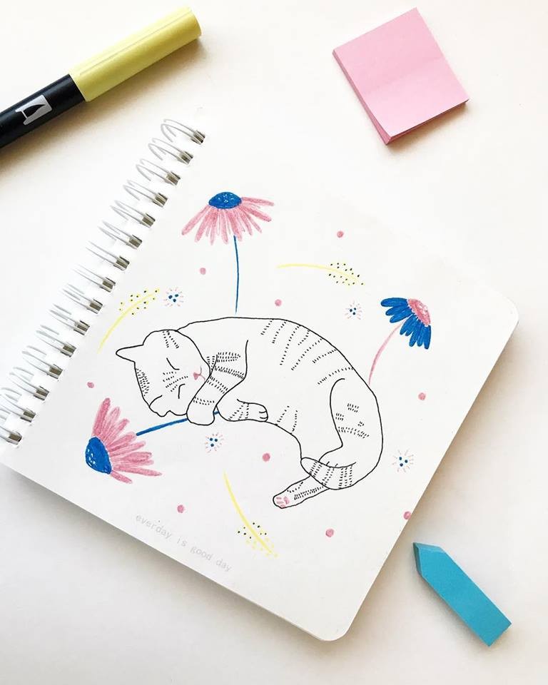 Patience drawing by Priscilla Alvarado | Doodle Addicts