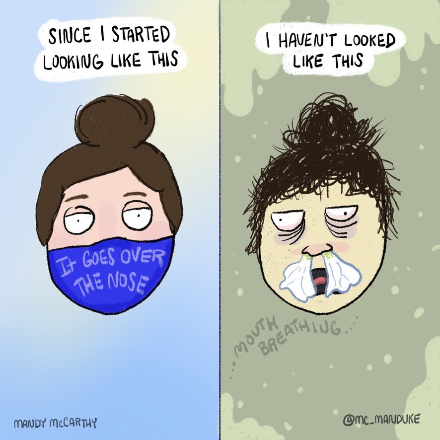 I Like Masks drawing by Mandy | Doodle Addicts