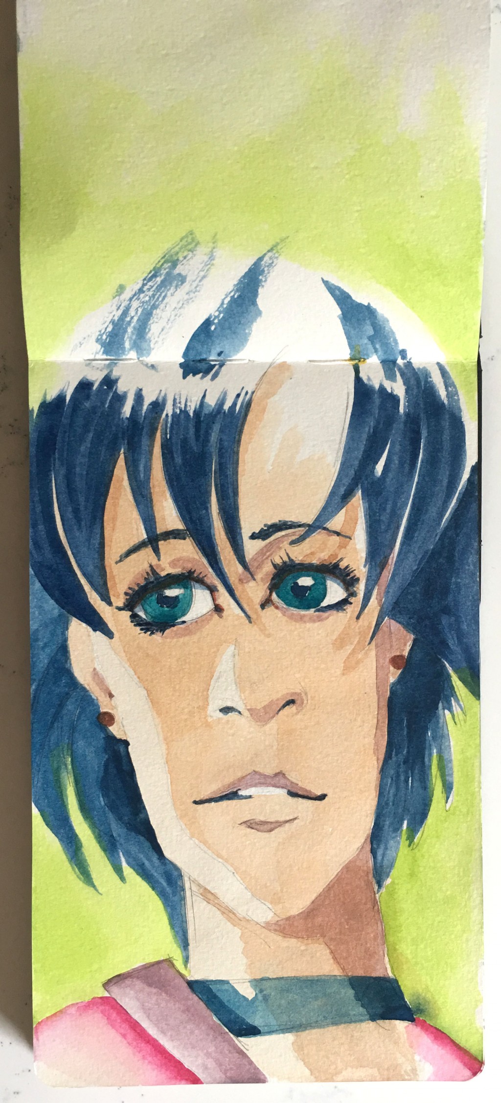 Anime Inspired drawing by Derek Lowes | Doodle Addicts