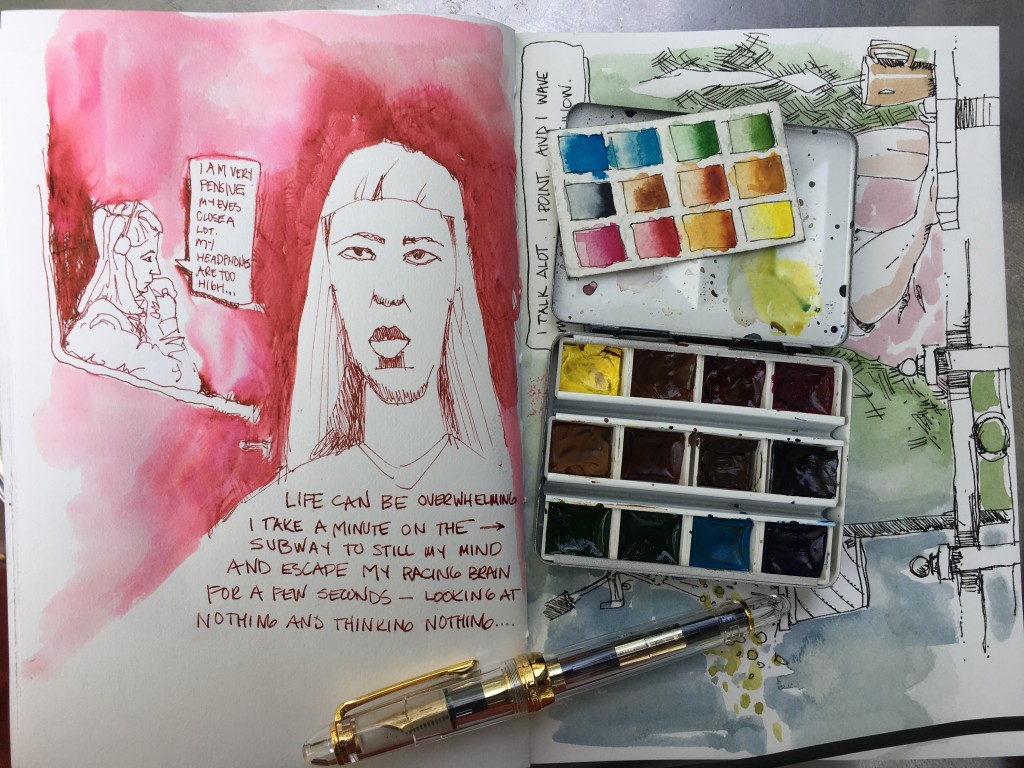 Urban Sketch drawing by Derek Lowes | Doodle Addicts