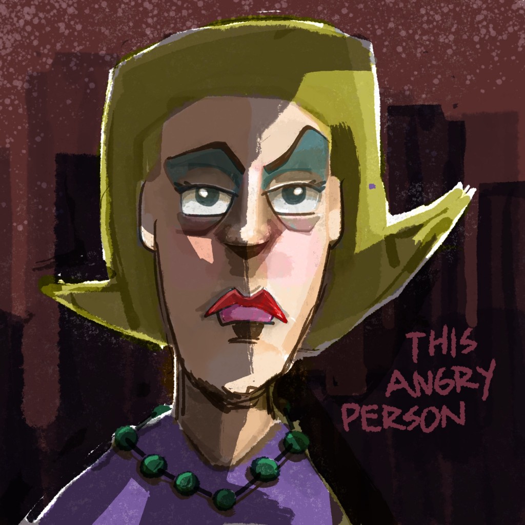 Some Woman drawing by Derek Lowes | Doodle Addicts