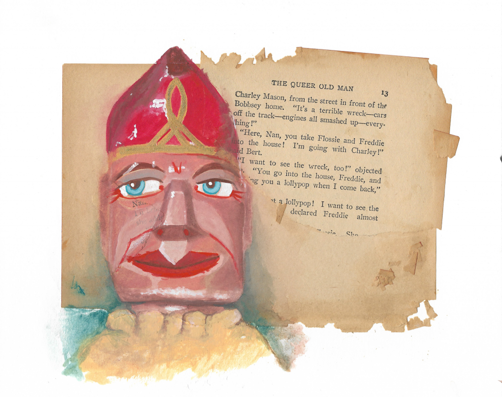 The Queer Old Man drawing by Derek Lowes | Doodle Addicts