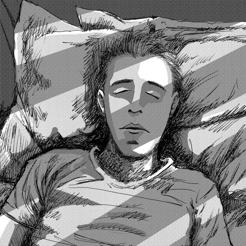 awake drawing by Derek Lowes | Doodle Addicts