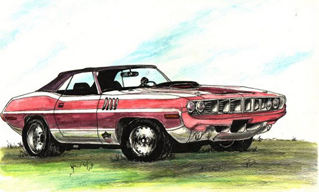 Cuda drawing by Michael | Doodle Addicts