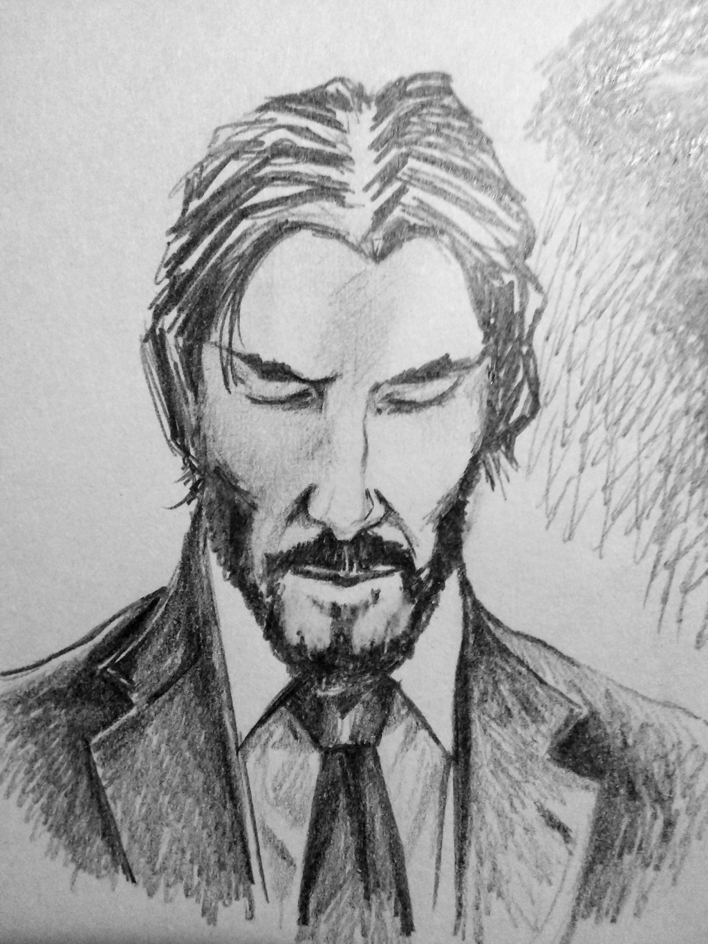 Wick drawing by Michael | Doodle Addicts