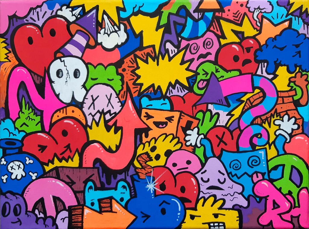 Doodle Pop drawing by Ross Hendrick | Doodle Addicts