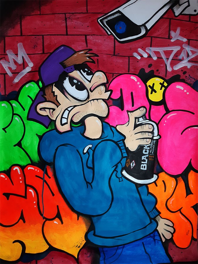 CCTV drawing by Ross Hendrick | Doodle Addicts