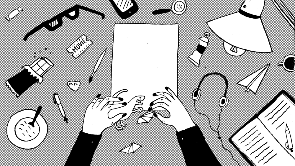 Procrastination drawing by Tanya Shyika | Doodle Addicts