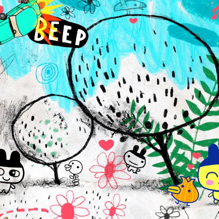 Grungy Doodle drawing by Jim Bradshaw | Doodle Addicts