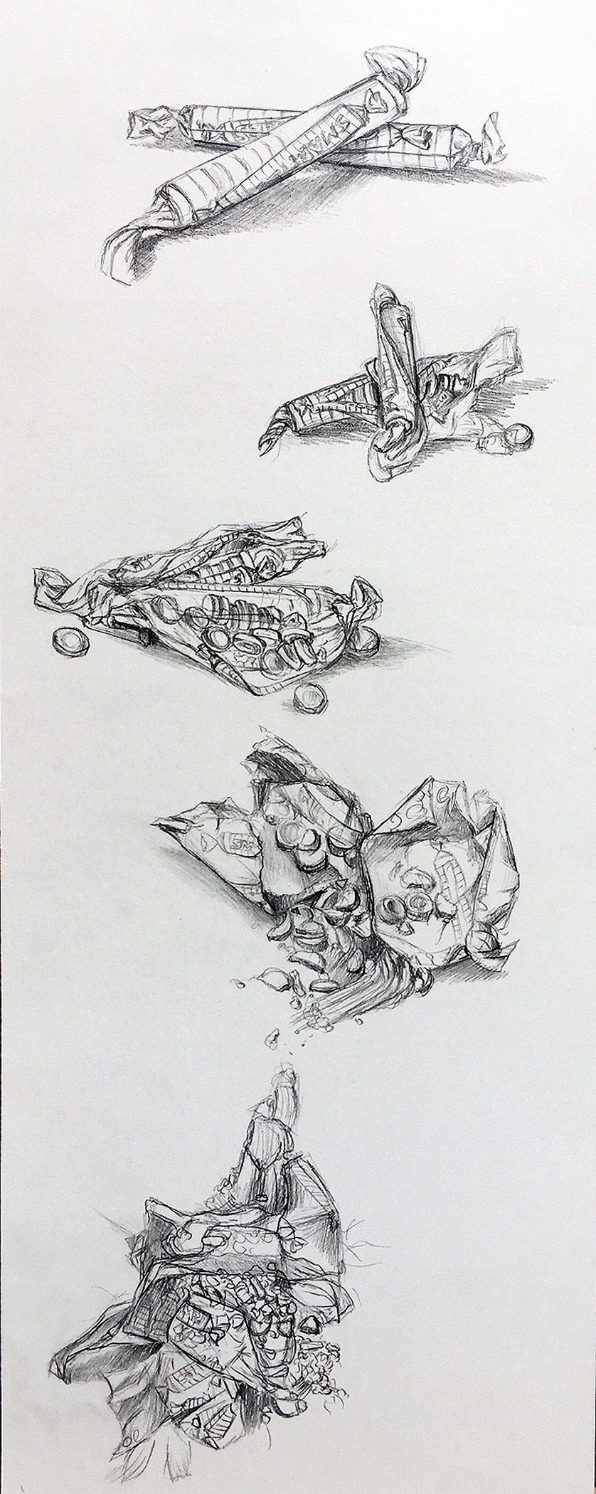 Deterioration drawing by Karen Lin | Doodle Addicts