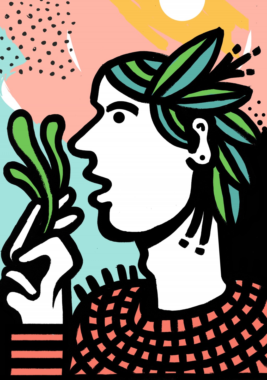 SMELL OF THE NATURE drawing by sankalp patil | Doodle Addicts