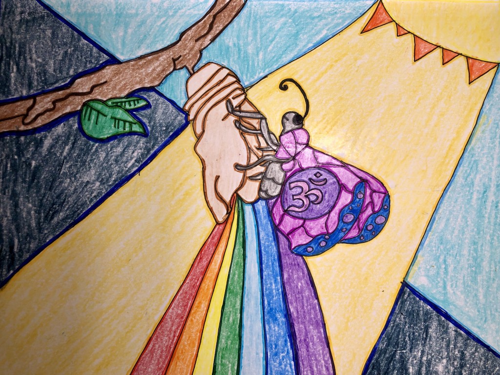 Spiritual Awakening drawing by Lukas Zapp | Doodle Addicts