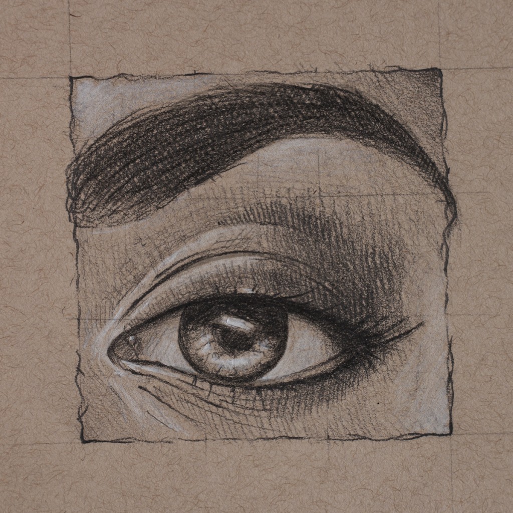 Cold Stare drawing by Apriccot | Doodle Addicts