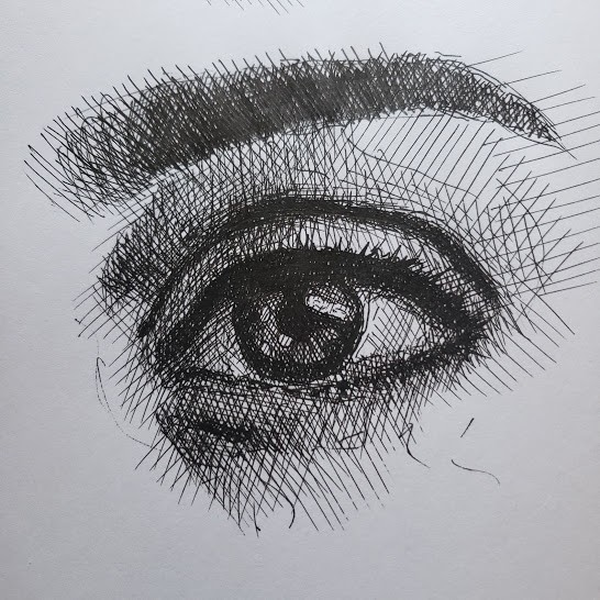 Scratch drawing by Apriccot | Doodle Addicts