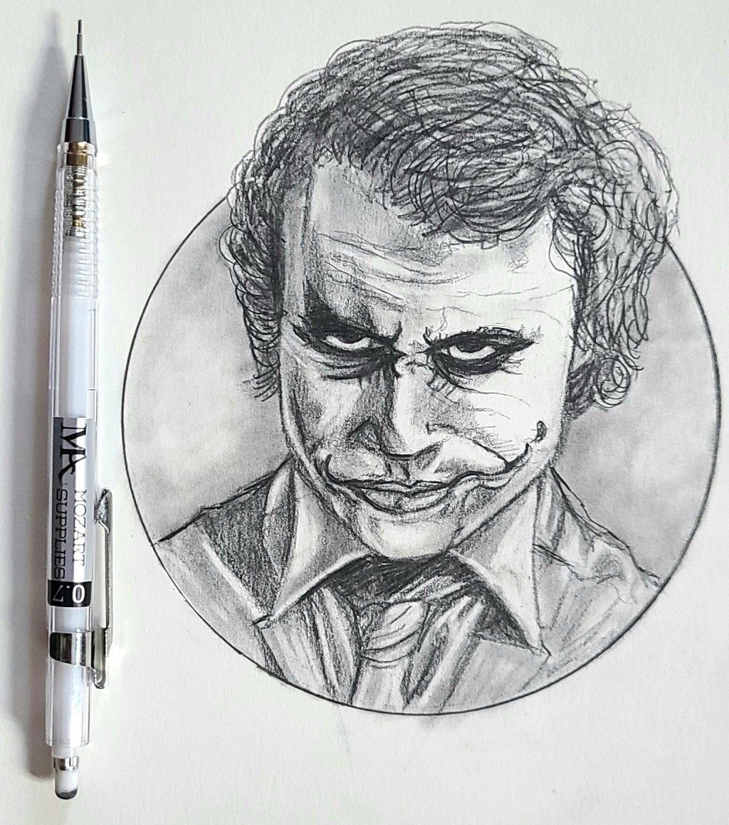 Why so serious? drawing by Tyler vevea | Doodle Addicts