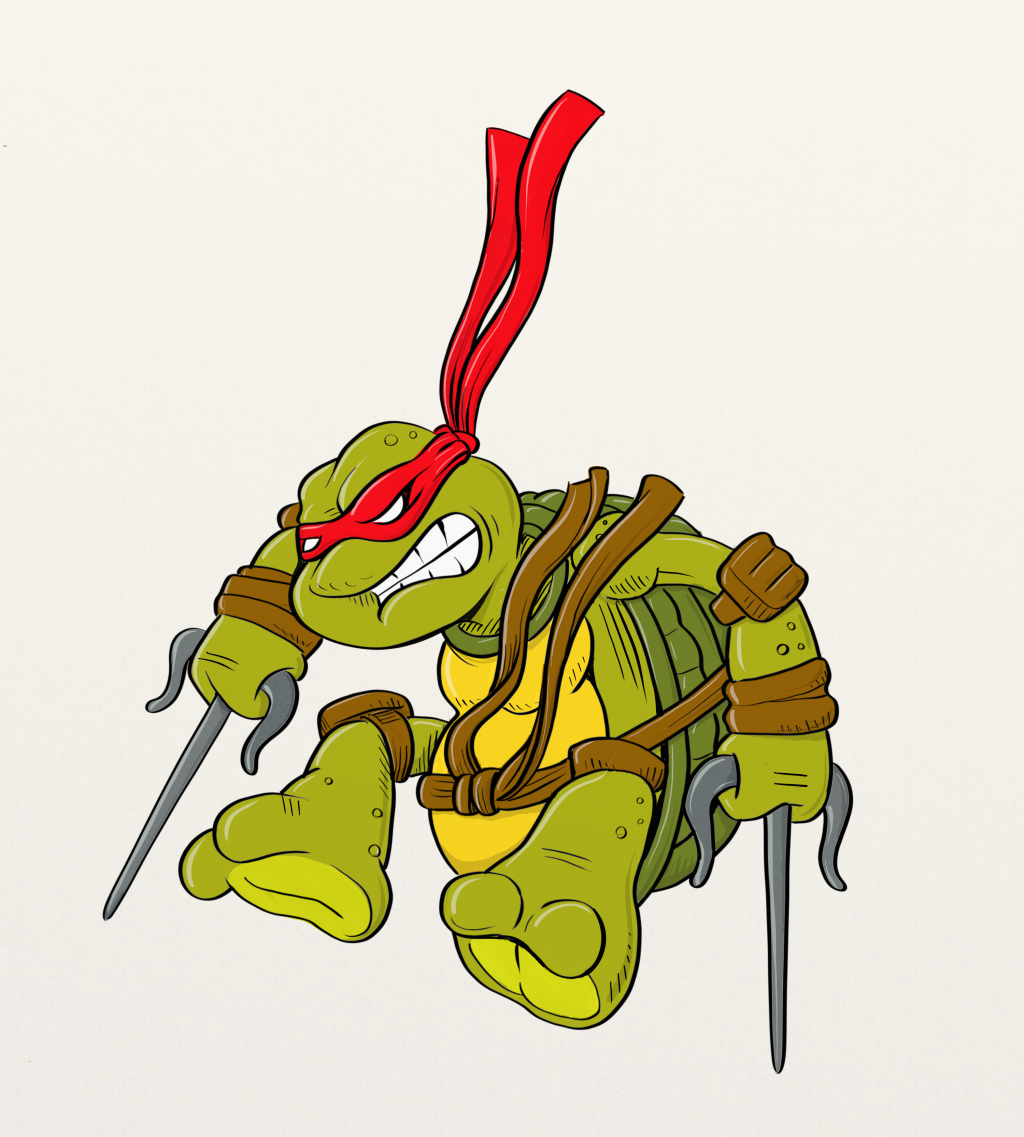 Raphael drawing by Jim Romer | Doodle Addicts