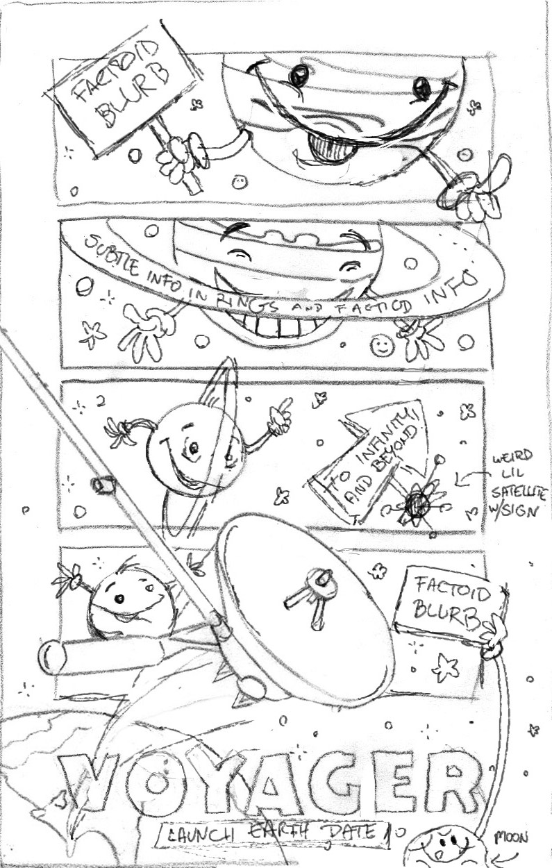 Voyager: Concept Design for a poster series for kids (1 of 3 set ...