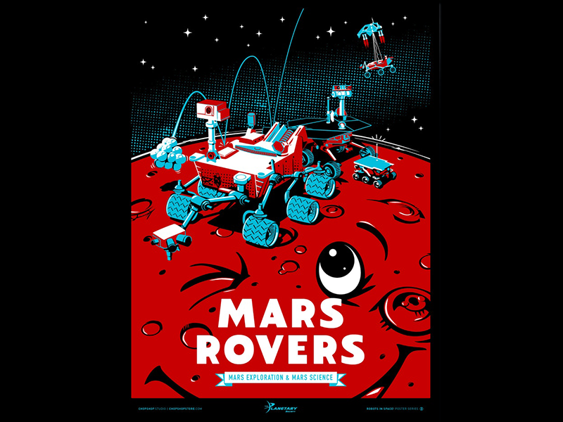 Curiosity Glow-in-the-Dark Poster drawing by Jim Romer | Doodle Addicts