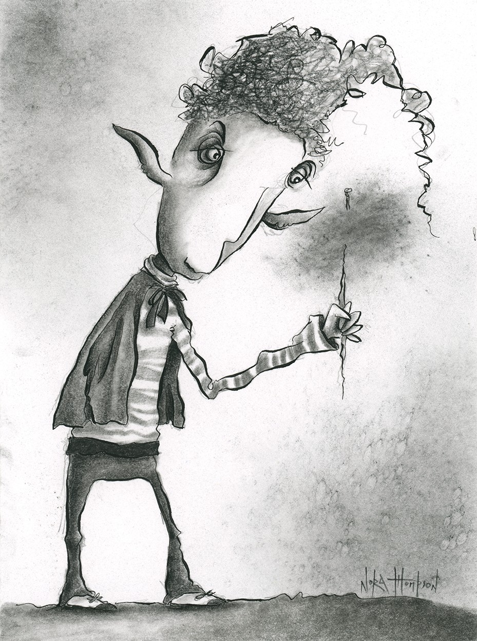 Pfft drawing by Nora Thompson | Doodle Addicts