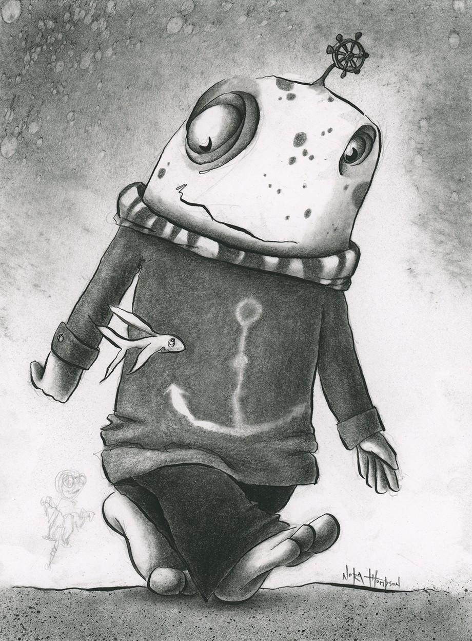 Pogo drawing by Nora Thompson | Doodle Addicts