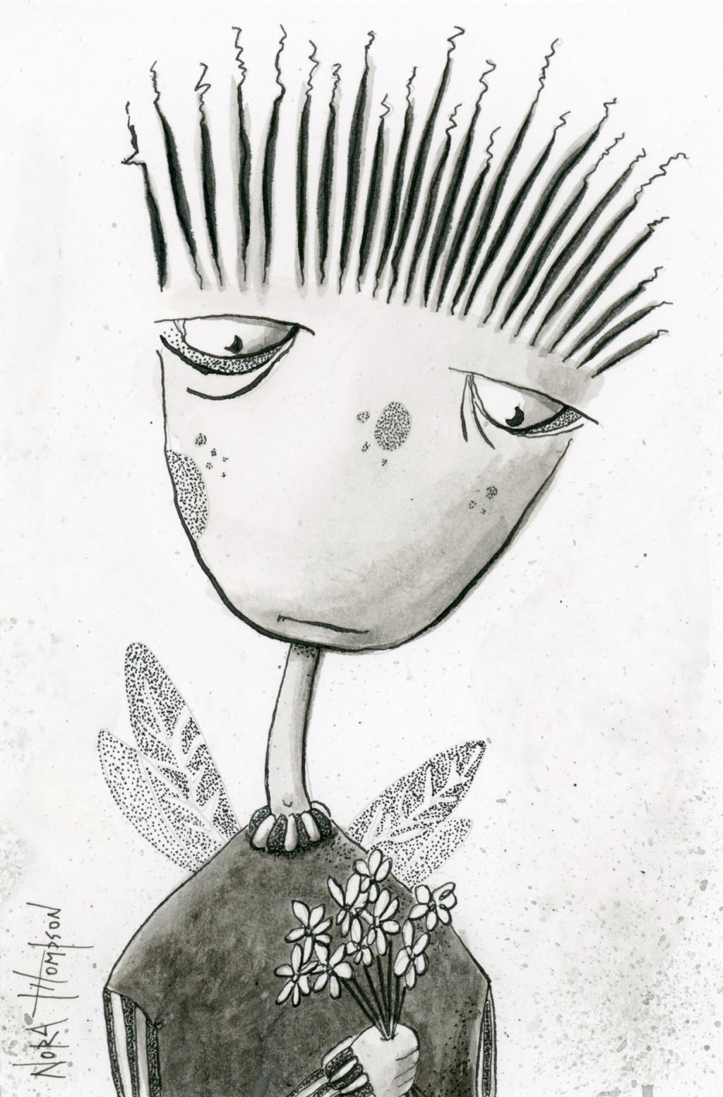 Missing You drawing by Nora Thompson | Doodle Addicts