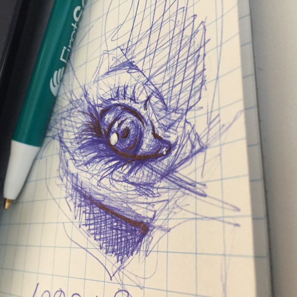 A small doodle for a big dream! drawing by Martin Balsam | Doodle Addicts