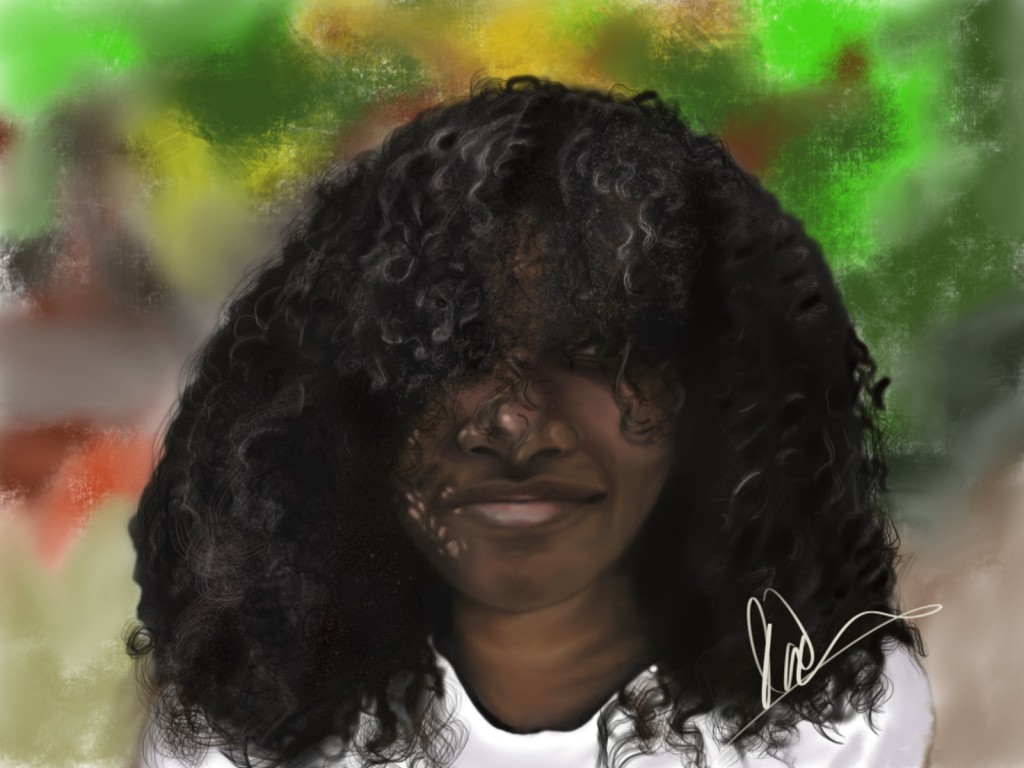 Saskia drawing by Jerilee Williams | Doodle Addicts