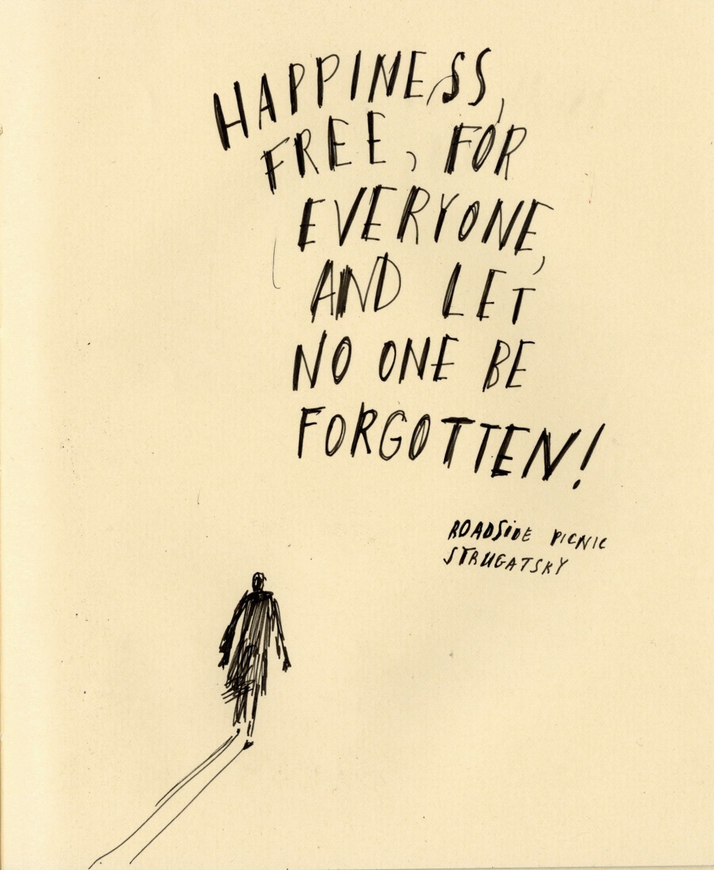 Roadside Picnic drawing by Sabina Hahn | Doodle Addicts