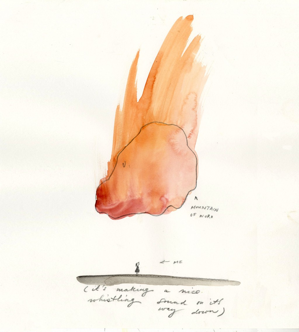 woosh drawing by Sabina Hahn | Doodle Addicts